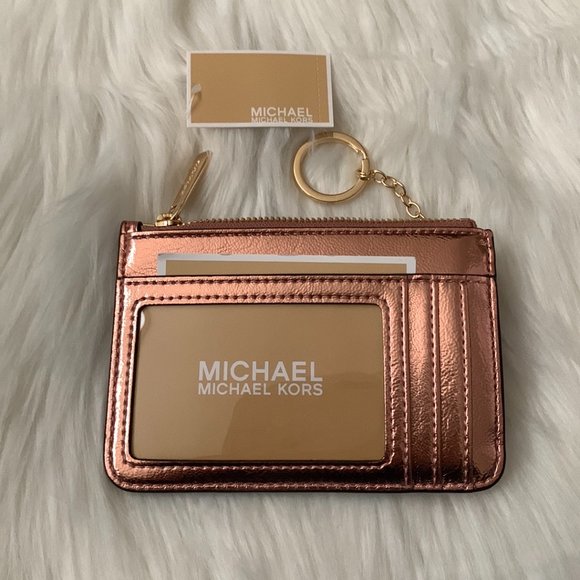 Michael Kors | Accessories | Michael Kors Crinkle Patent Leather Coin ...